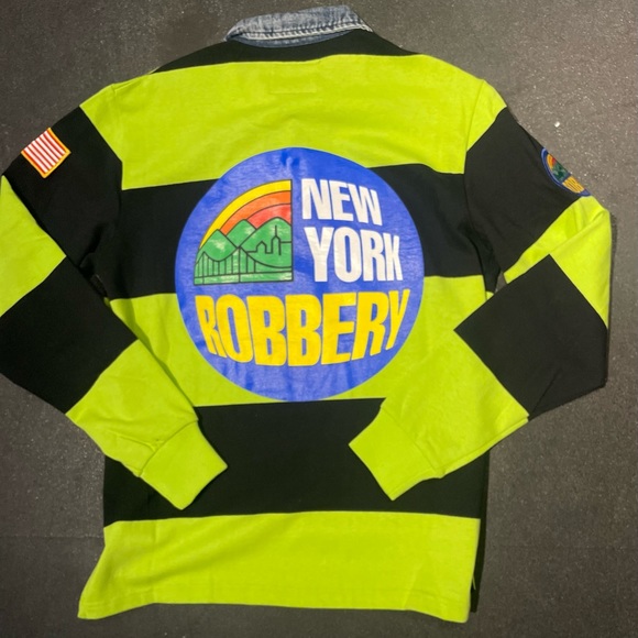 New York Robbery | Shirts | New York Robbery Rugby Shirt | Poshmark
